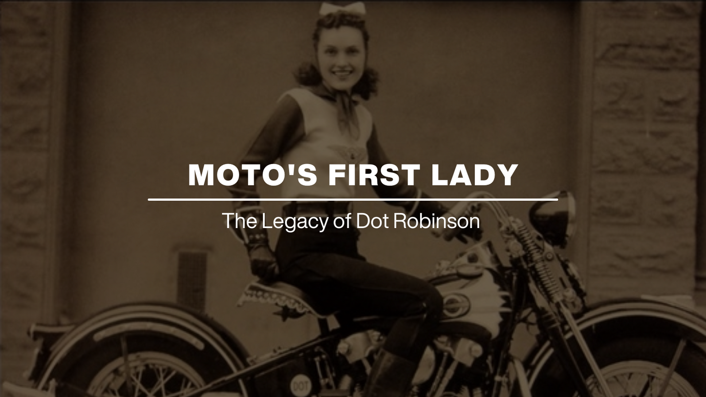 DOT ROBINSON: MOTORCYCLE RACING'S FIRST LADY – EarPeace