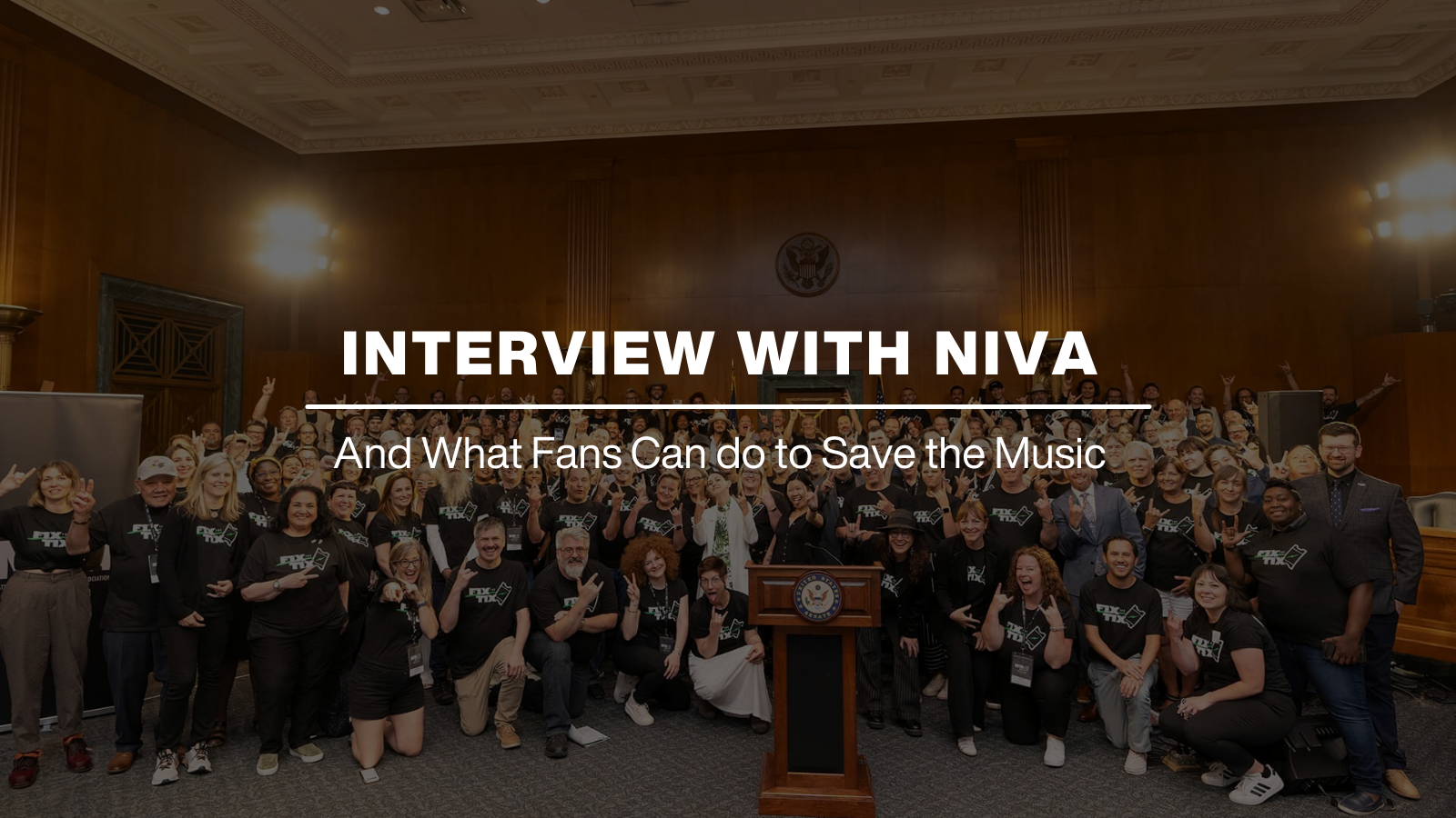 NTERVIEW: NIVA & THE MISSION TO SAVE OUR STAGES – EARPEACE