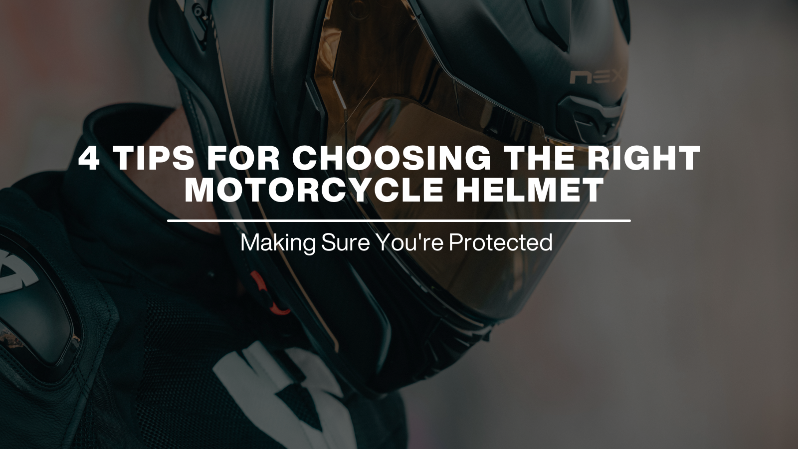 4 Tips for Choosing the Right Motorcycle Helmet – EARPEACE