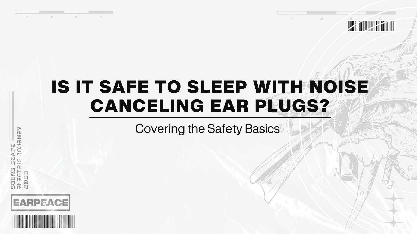 Is it Safe to Sleep With Noise Canceling Ear Plugs? – EARPEACE