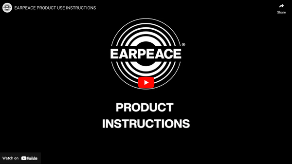 EARPEACE Earplugs | Instruction Video and Instructions